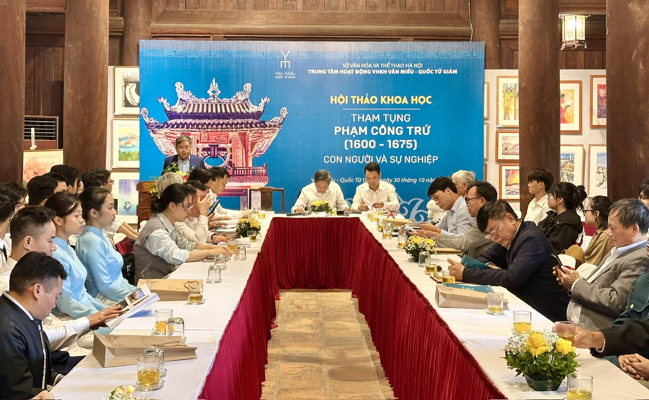 Memberikan penghormatan kepada Pham Cong Tru yang terkenal - seorang ...