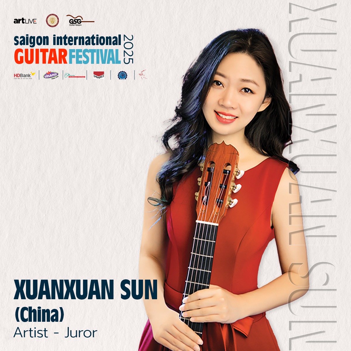 Liên hoan Guitar quốc tế Sài Gòn 2025 quy tụ nhiều danh cầm quốc tế