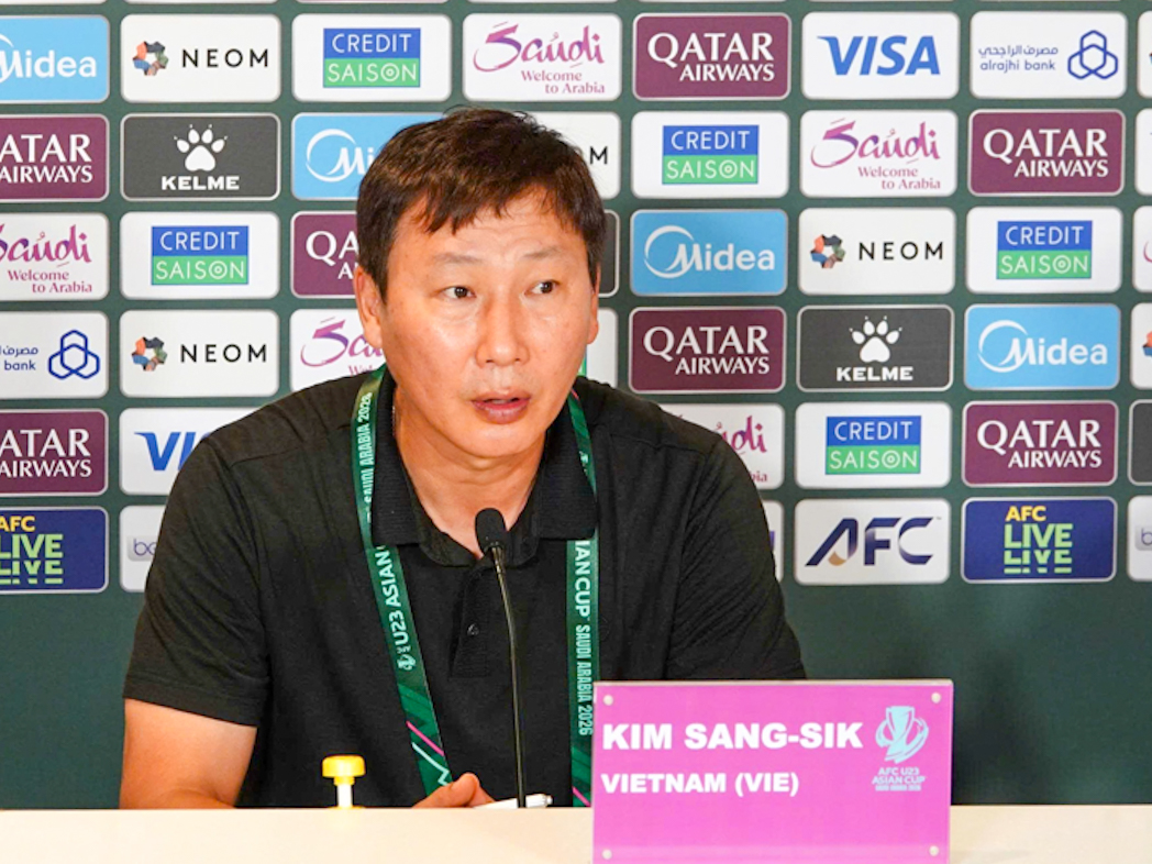 What did coach Kim Sang-sik say about Vietnam U23's impressive victory ...