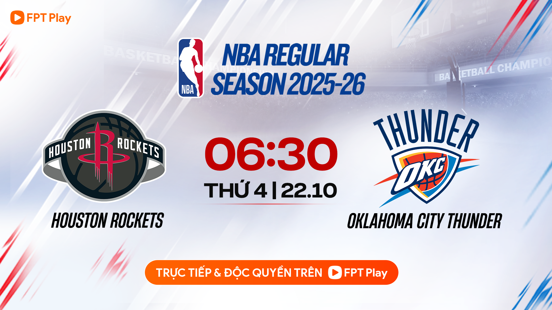 FPT Play bezit het auteursrecht van het reguliere NBA-seizoen 2025/26 ...