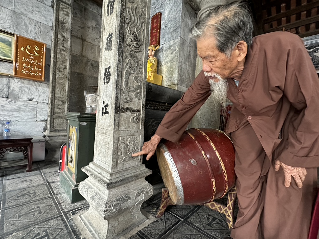 Thai Vi Temple - "Witness" of history and culture in the mountains and forests of Trang An