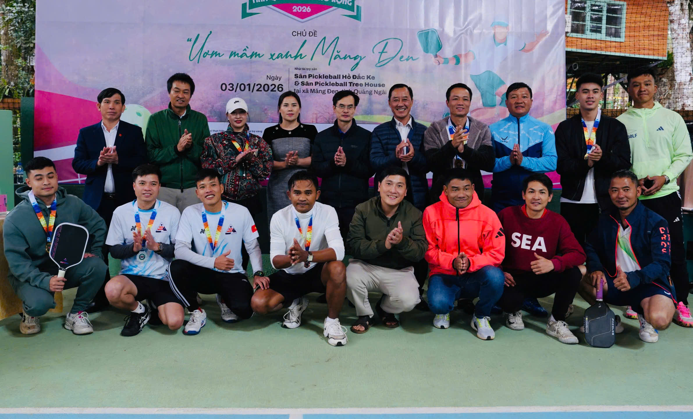 The Quang Ngai Pickleball Tournament has been expanded to establish the ...