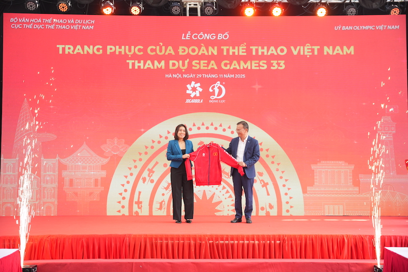 Công bố trang phục của Đoàn Thể thao Việt Nam tham dự SEA Games 33