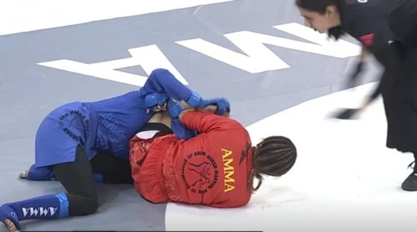 La combattante Lo Thi Phung a vaincu son adversaire en 51 secondes ...