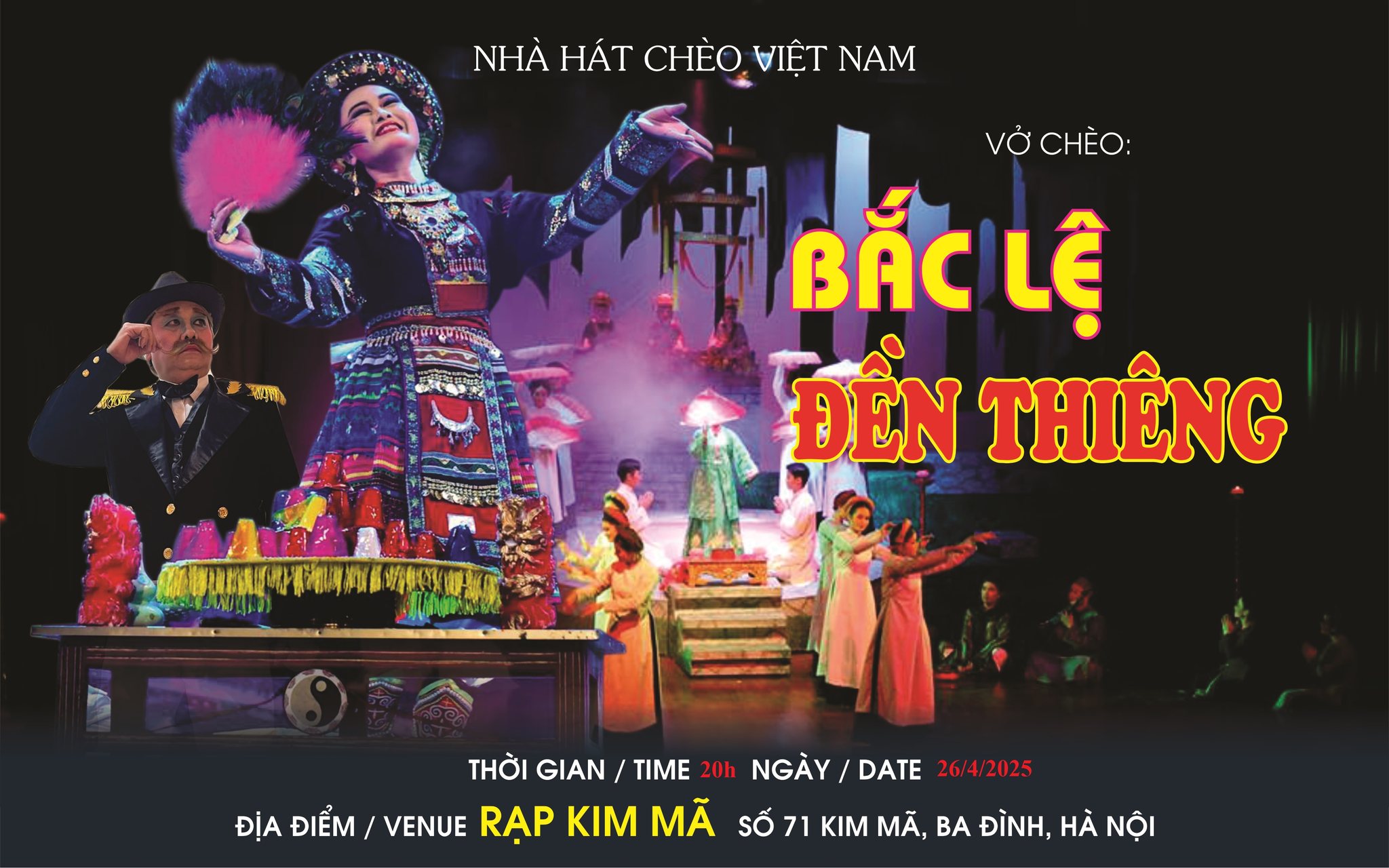 Ba tác phẩm chèo đặc sắc của Nhà hát Chèo Việt Nam mừng Ngày thống nhất ...