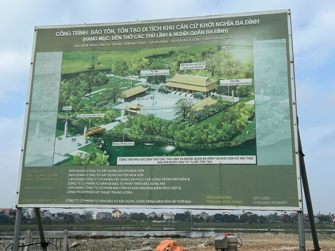 Thanh Hoa extends project to preserve historical site of Ba Dinh ...