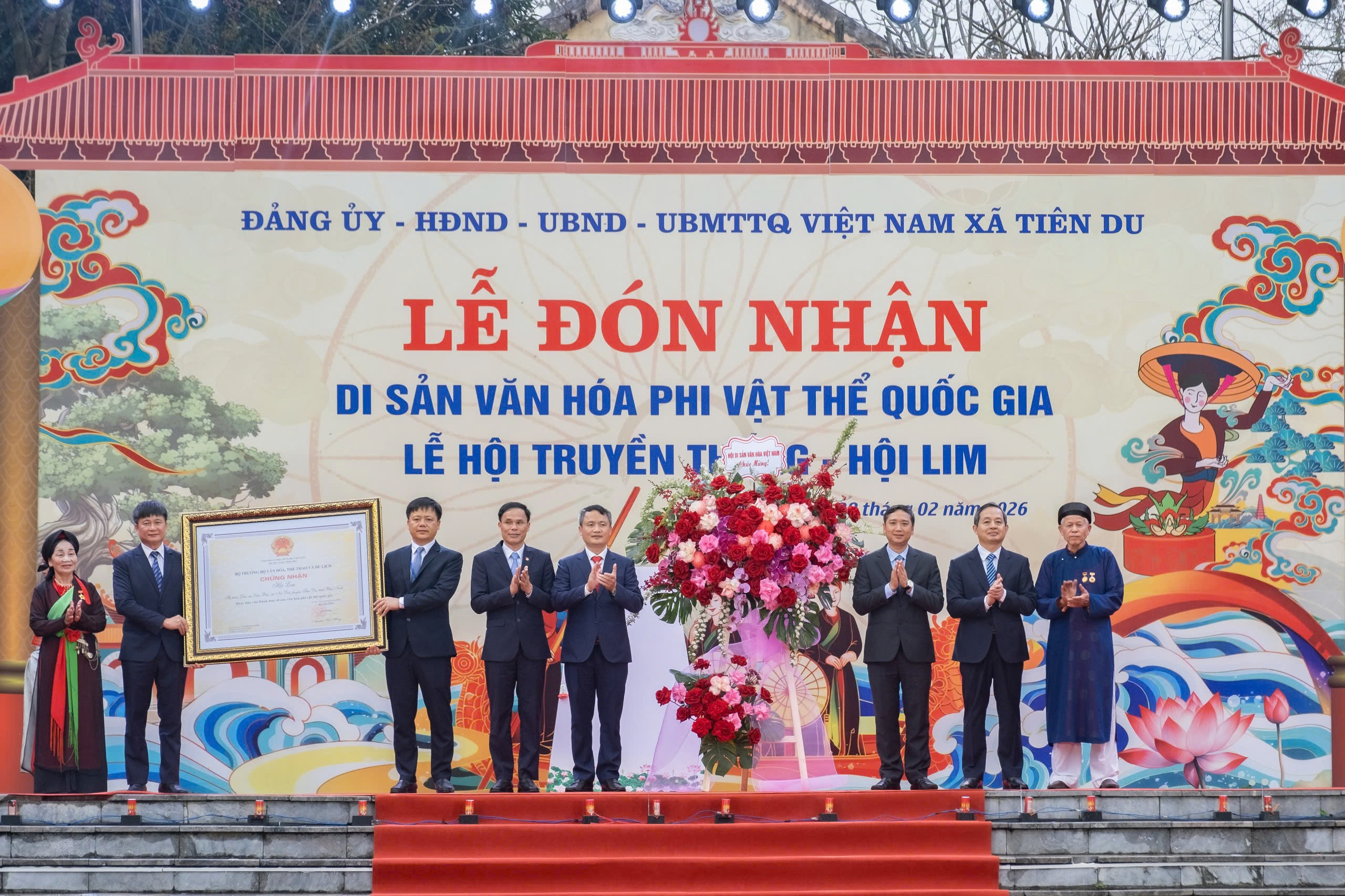 Hội Lim đón nhận danh hiệu Di sản văn hóa phi vật thể quốc gia và khai ...
