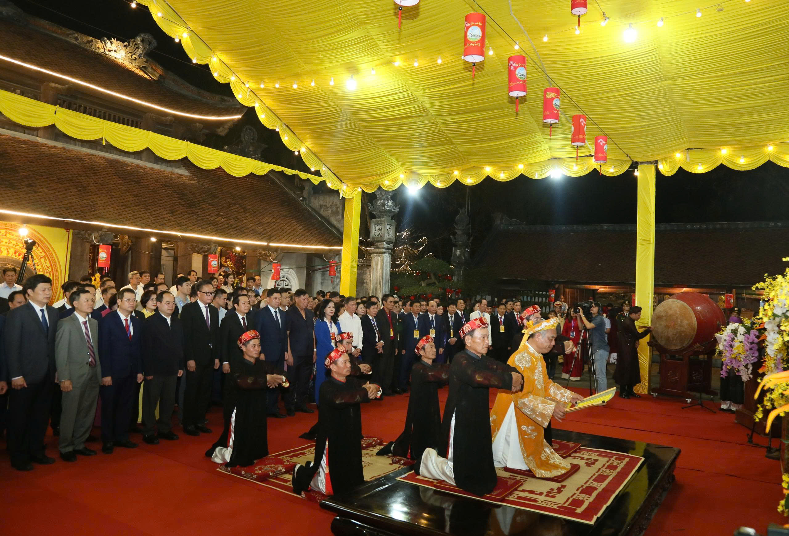Opening Ceremony of the Tran Temple Festival in Hung Yen 2026, Shining ...