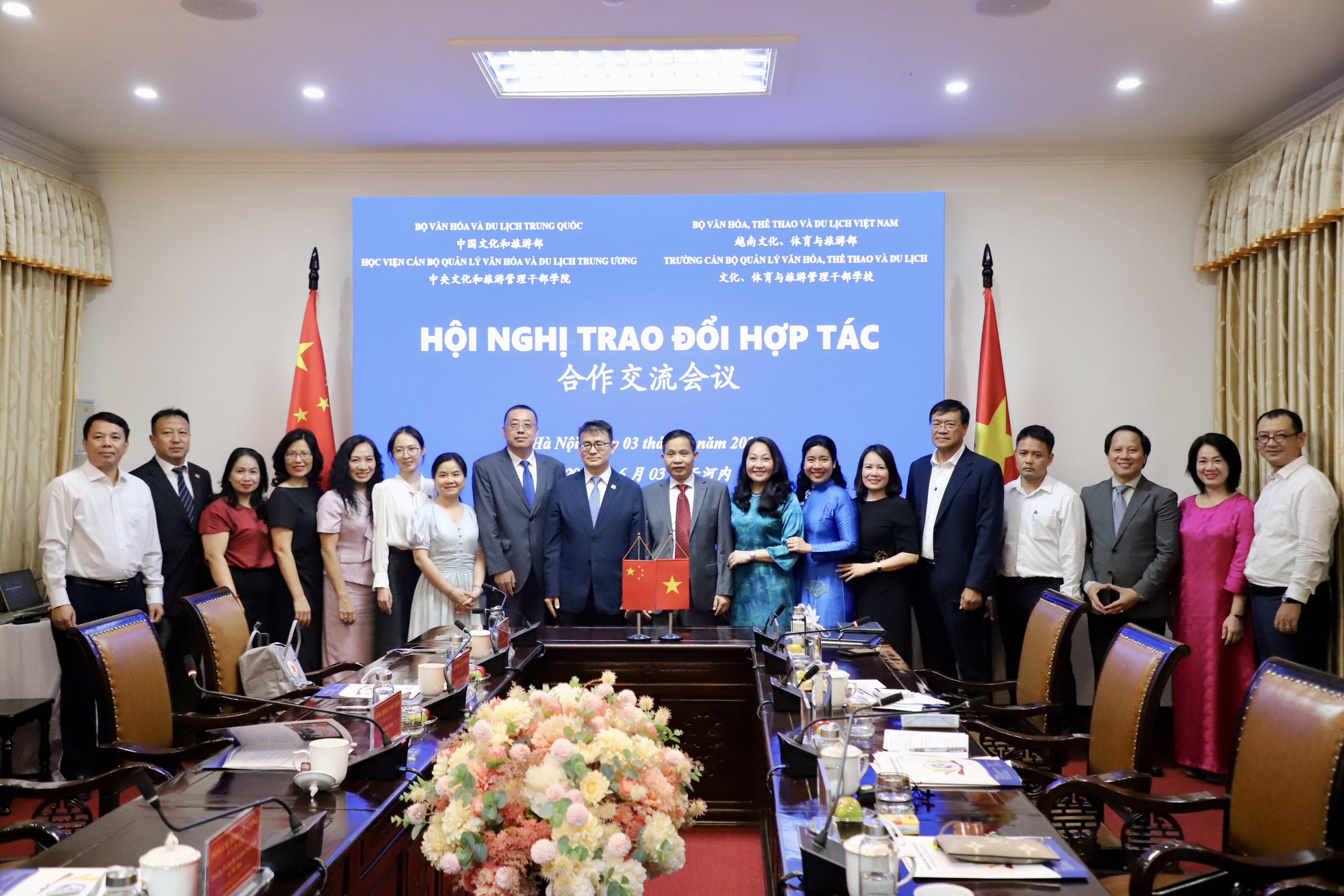 Promoting cooperation in training cultural and tourism personnel ...